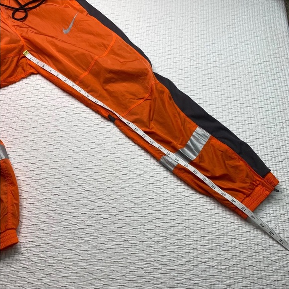 Nike | Pants & Jumpsuits | Mens Nike Nylon Running Pants M Orange ...